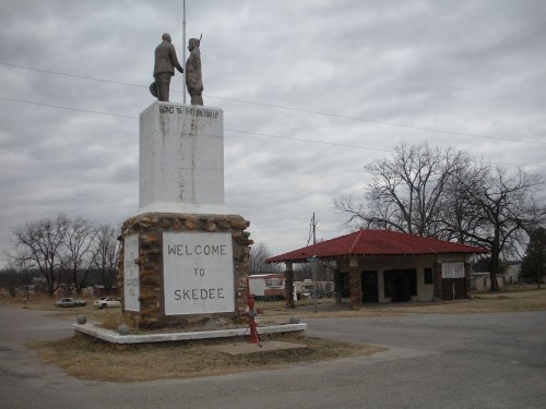Skedee, Oklahoma Is A Long Forgotten Vacant Ghost Town