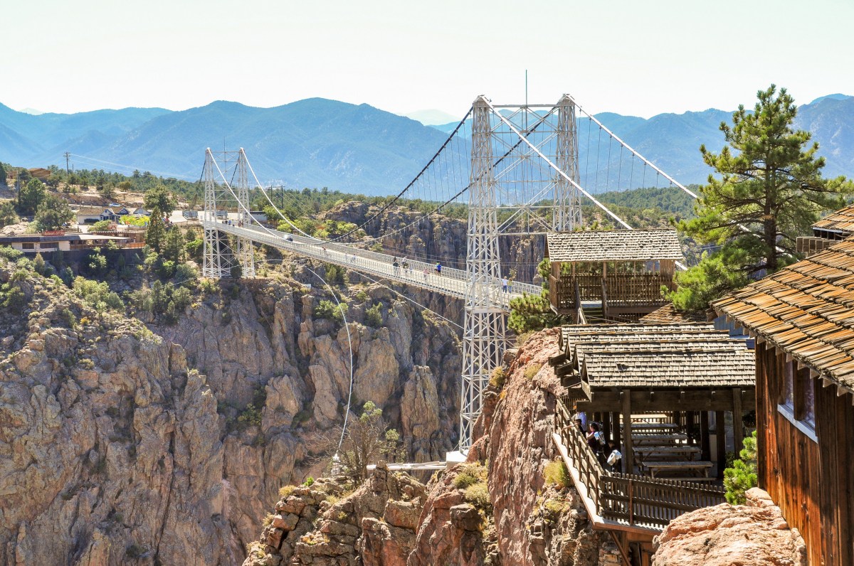 The Royal Gorge Bridge In Colorado Is One Of The Tallest In America