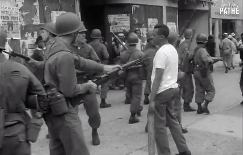 Footage Of The 1967 Race Riots In Newark, New Jersey