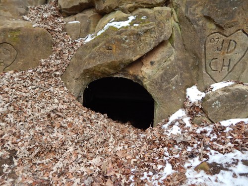 One Of The Best Hidden Caves In Kansas: Farris Cave, Kanopolis