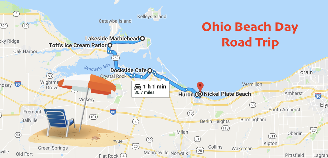 The Best Beach Day In Ohio Road Trip Along Lake Erie