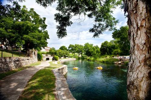Landa Falls: Tubing On A Lazy River In Texas