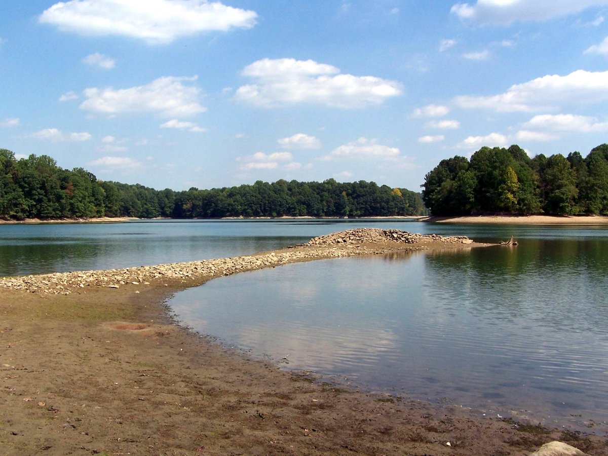 Most People Have No Idea About The Underwater Town At Liberty Reservoir ...