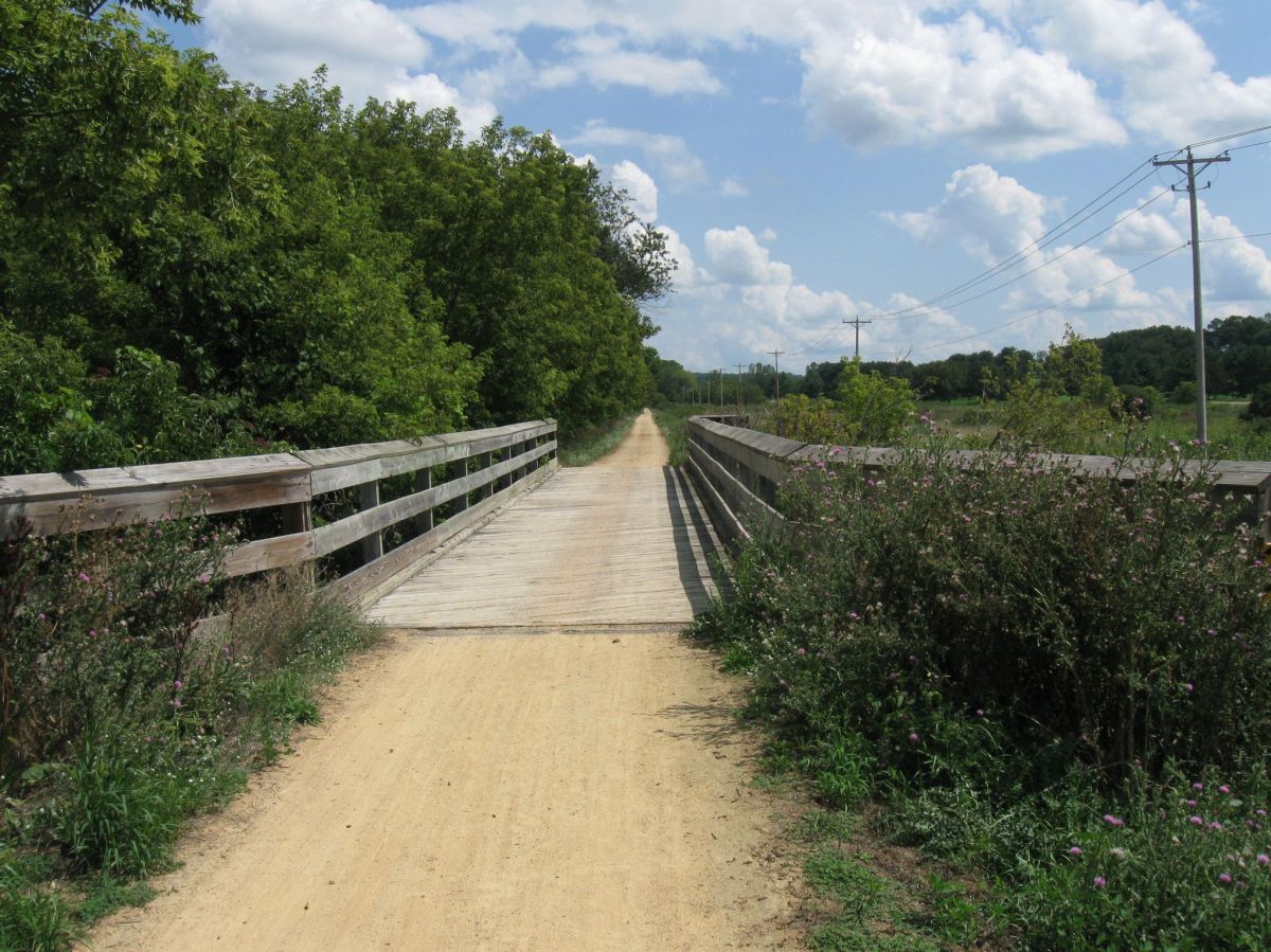 Best Hikes In Wisconsin: Sugar River State Trail Follows Railroad Line