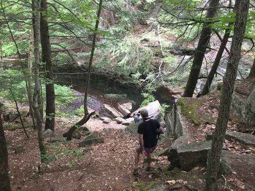 Take A Dip In The Kezar Falls Gorge in Maine