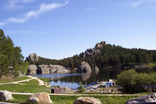 See One Of The Prettiest Lakes Near Rapid City South Dakota