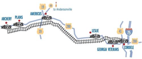 Ride The SAM Shortline Excursion Train In Georgia