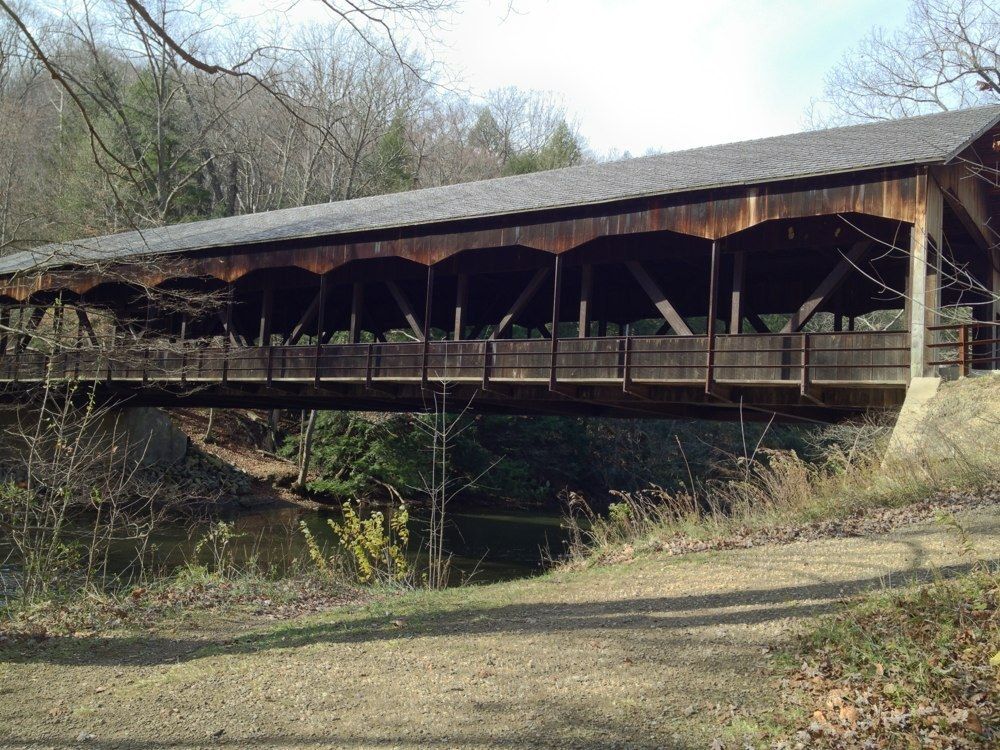 One Of The Best Covered Bridges In Ohio Is Along This Hiking Trail