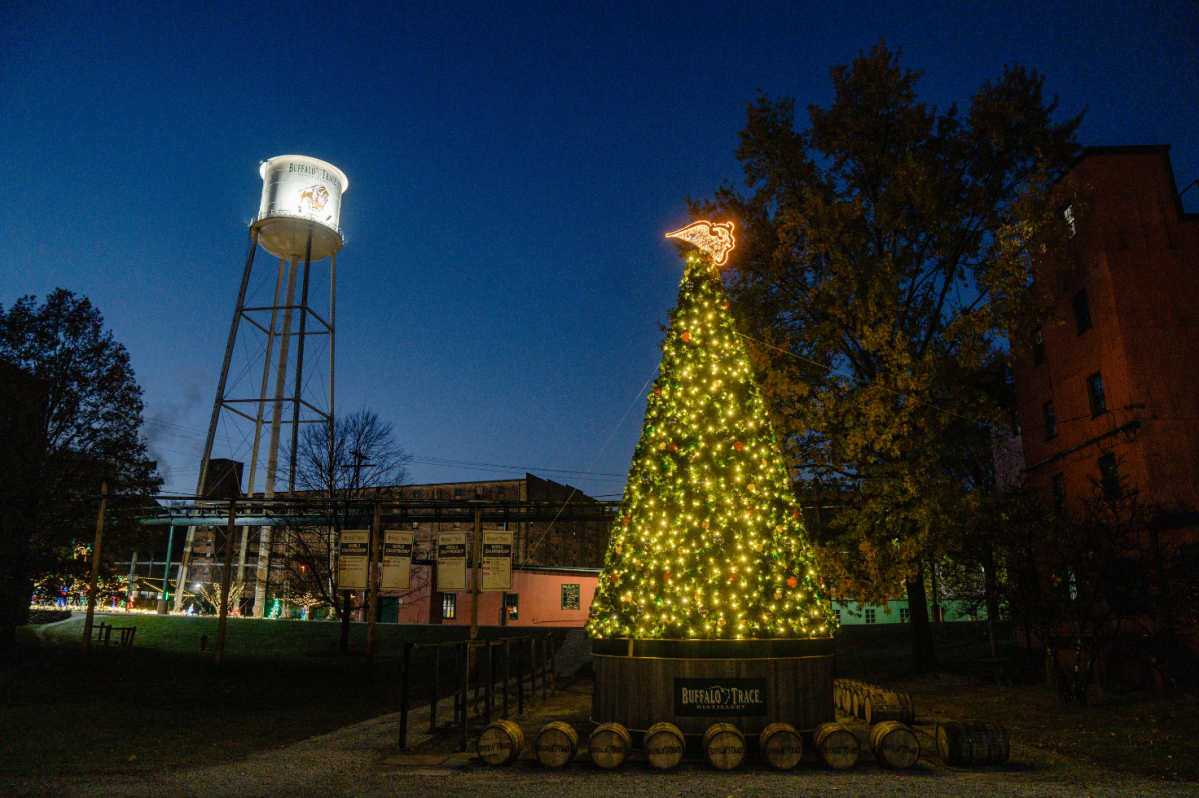 Buffalo Trace Distillery: A Unique Drive-Thru Light Display in ...