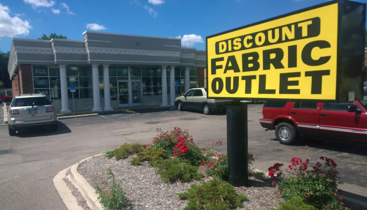 The Massive Fabric Warehouse In Michigan, Discount Fabric Outlet, Is A ...