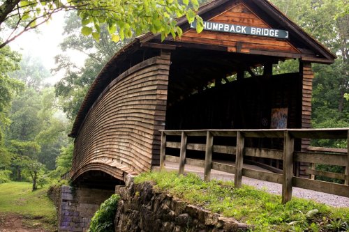The Humpback Is Among The Unique Covered Bridges In Virginia