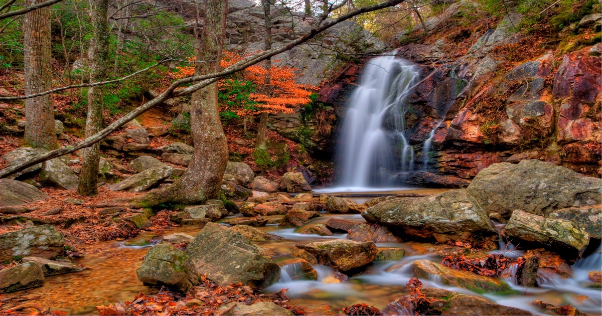 Best Hiking Trail In Pelham, AL: Peavine Falls Trail In Alabama