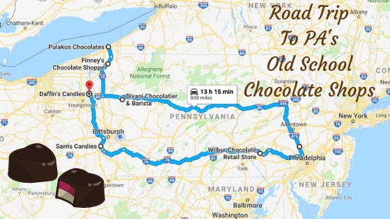 The Sweetest Road Trip in Pennsylvania Takes You To 7 Old School ...