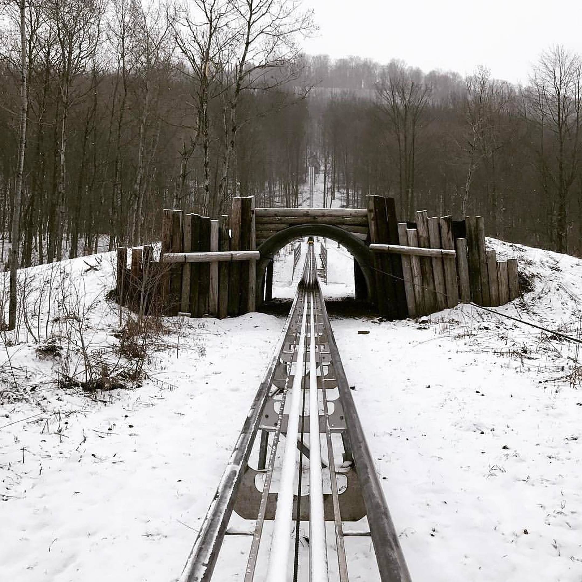 The Winter Coaster In New York That Will Take You Through A Snowy ...