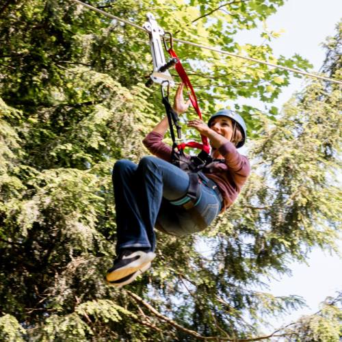 The Longest Zipline In Tennessee Is At Foxfire Mountain