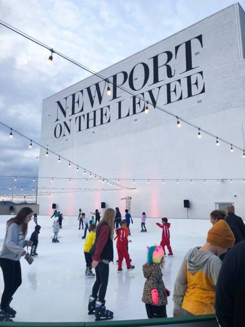 Newport On The Levee's New Ice Skating Rink Is Now Open Near Cincinnati