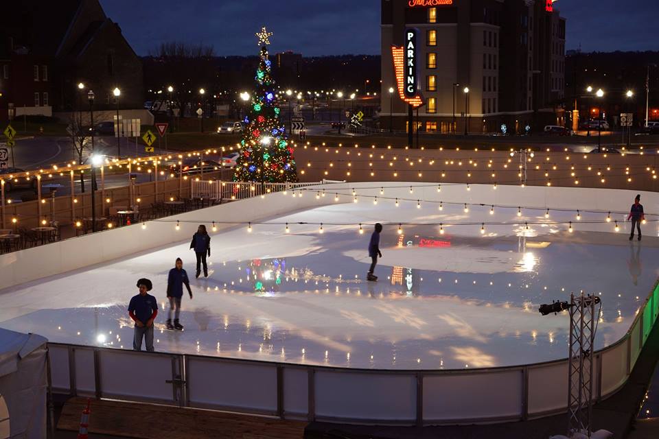 Newport On The Levee's New Ice Skating Rink Is Now Open Near Cincinnati