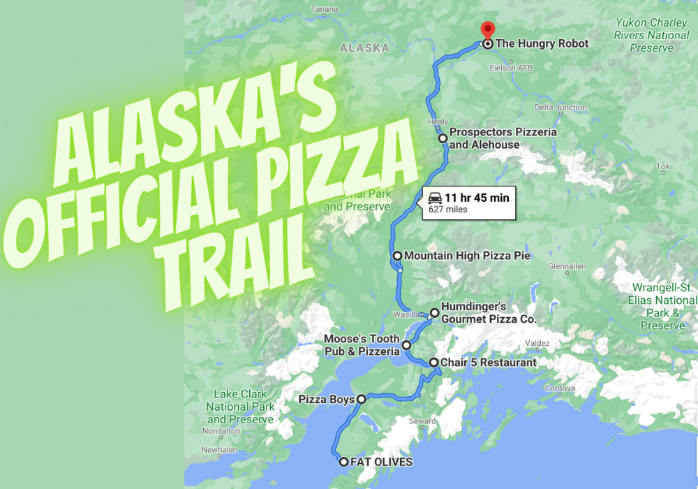 The Official Pizza Trail In Alaska Is Here And You'll Want To Take It