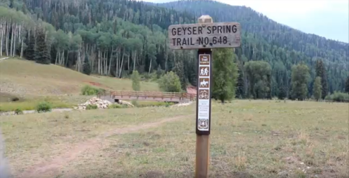 This Geyser In Colorado On The Geyser Spring Trail Is Amazing
