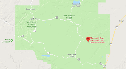 Hidden Caves In Utah: Mammoth Cave In Duck Creek Village