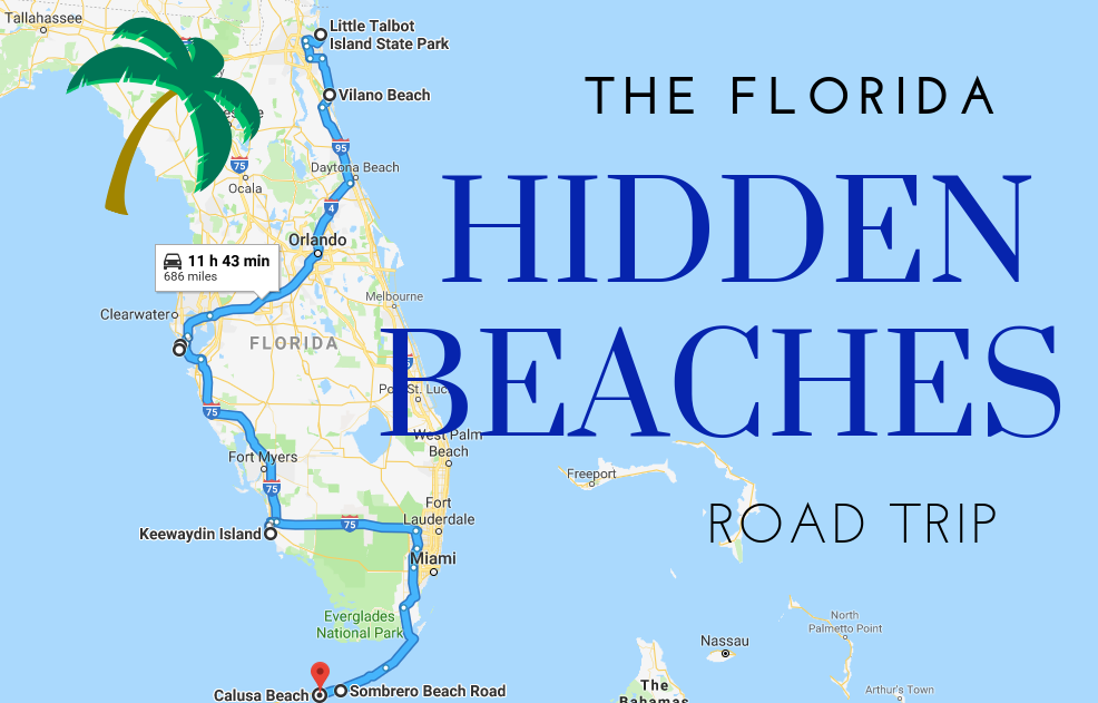 The Map Of Florida Beach Towns You'll Want To Drive ASAP