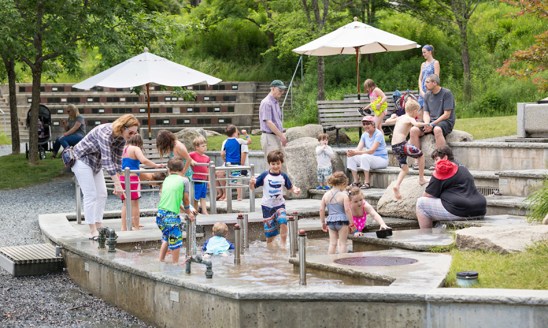 Splash Around At The David Goudy Science Park In Vermont This Summer