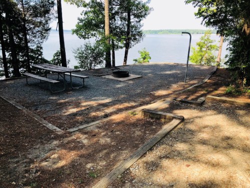 Poplar Point Campground: Jordan Laking Camping In NC