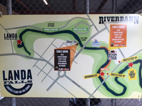 Longest River Float In Texas: Landa Falls Tubing In New Braunfels
