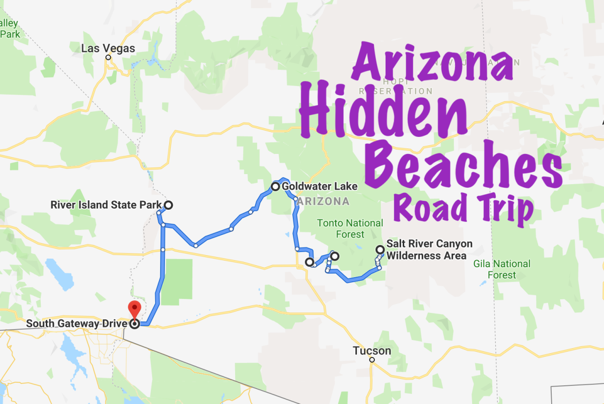 Summer Road Trip To The 6 Best Hidden Beaches In Arizona