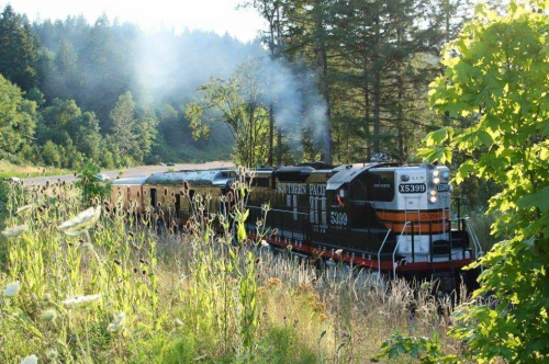 Train Ride In Oregon: Santiam Excursion Brunch Train
