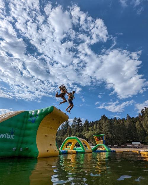 Lake Gregory Inflatable Water Park: Southern California's Best