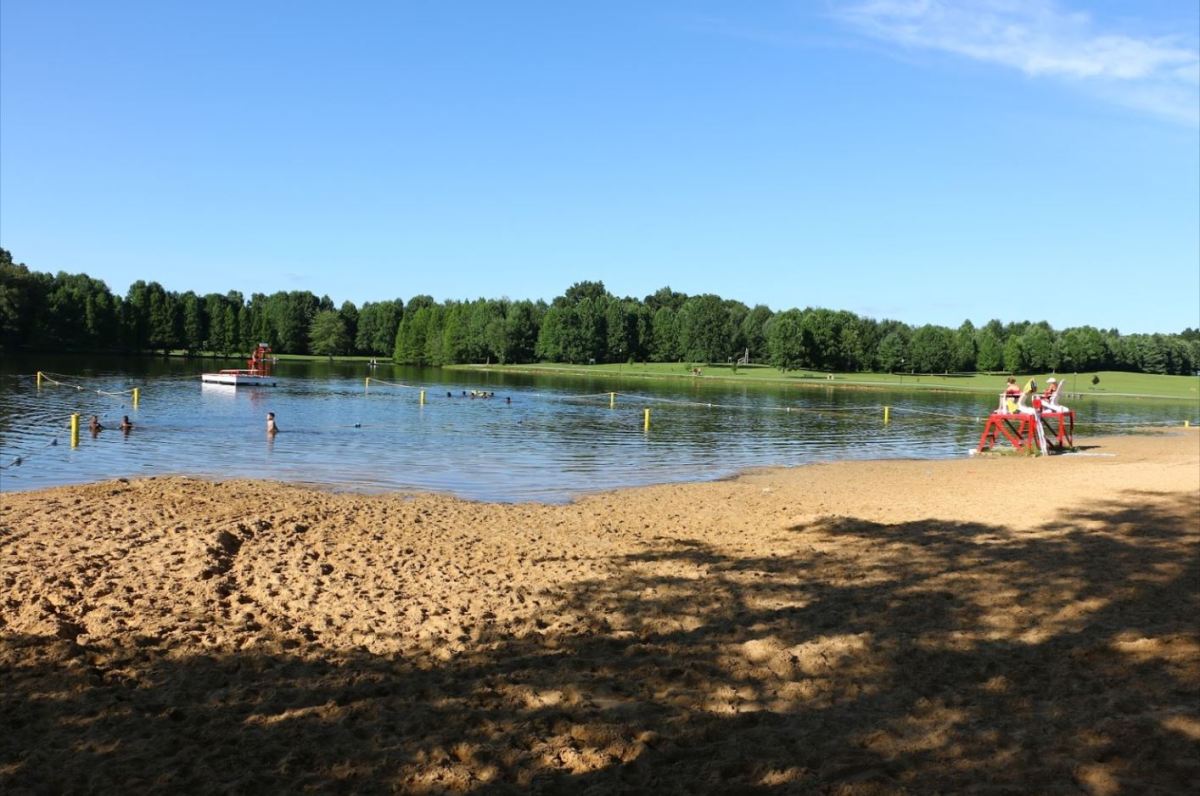 Buffalo Trace Park In Palmyra, Indiana Has A Hidden Beach