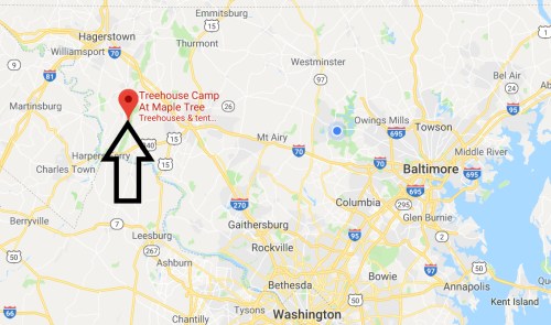 Unique Treehouse and Hobbit House Camping in Maryland