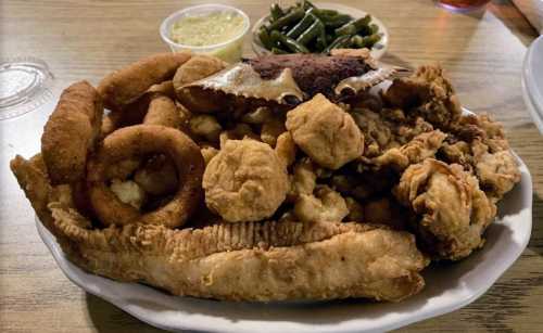 Massive Seafood Plates At Mayflower Seafood Restaurant In SC