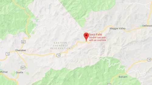 Head To Maggie Valley North Carolina To See The Epic Soco Falls
