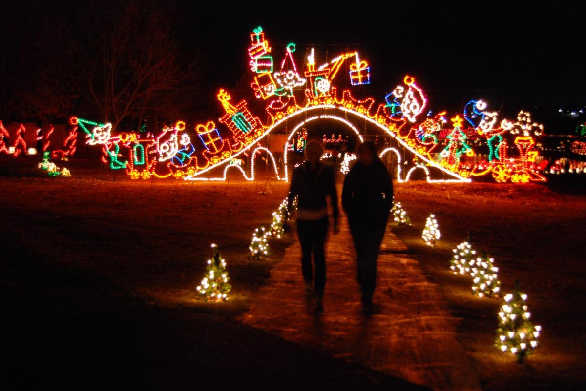 Experience Oklahoma's Largest Drive-Thru Christmas Light Show