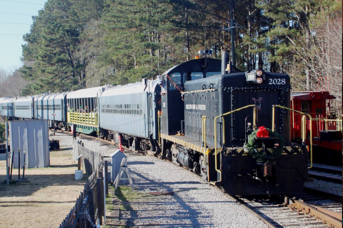 Magical Santa Express Train Ride in South Carolina