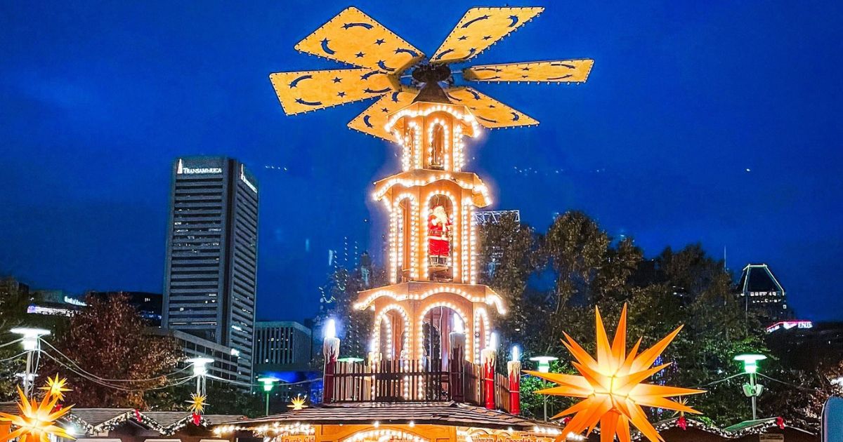The German Christmas Market In Maryland Is So Charming
