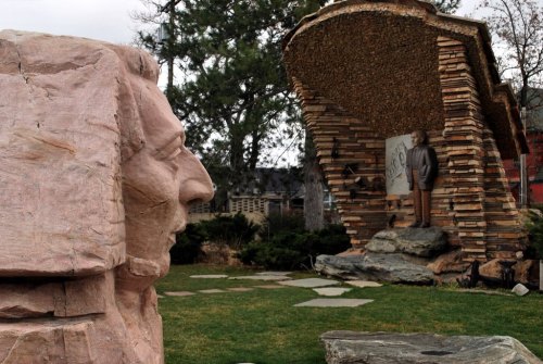 See A Joseph Smith Sphinx At Utah's Gilgal Garden