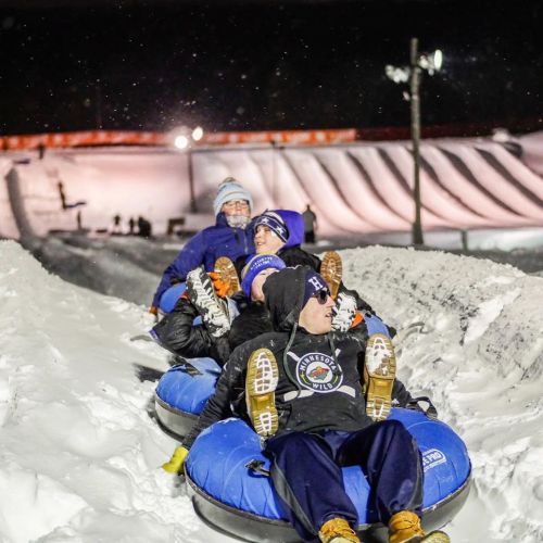 Glow Tubing Is The Best Snow Tubing In Wisconsin
