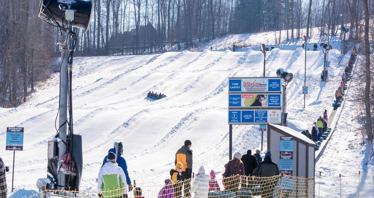 Snow Tubing In Ohio: Snow Trails Has Longest Snow Tubing Run