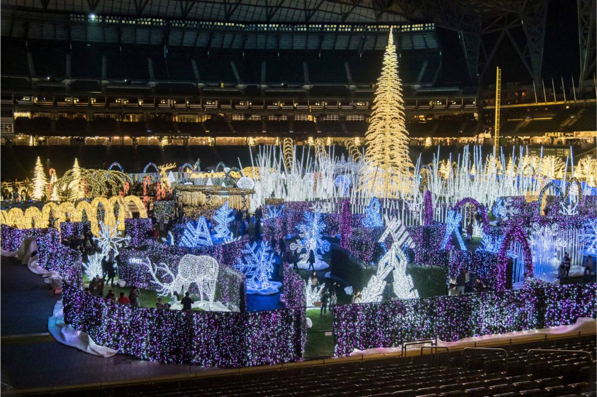 A Magical Christmas Lights Maze Is Coming To Seattle, Washington