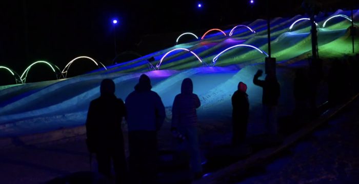 Snow Tubing In Ohio Is Even More Fun With Glow Tubing