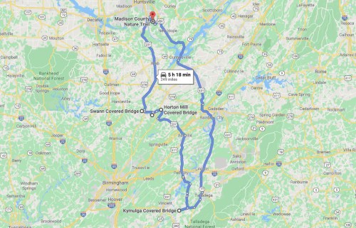 Covered Bridges In Alabama: Visit 5 Covered Bridges In One Day