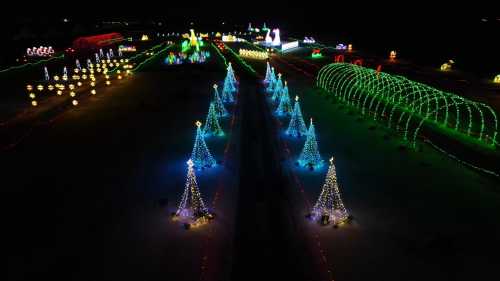 Werner Park Christmas Lights