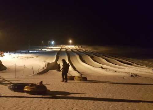 Enjoy Snow Tubing In Utah Under The Stars At Soldier Hollow