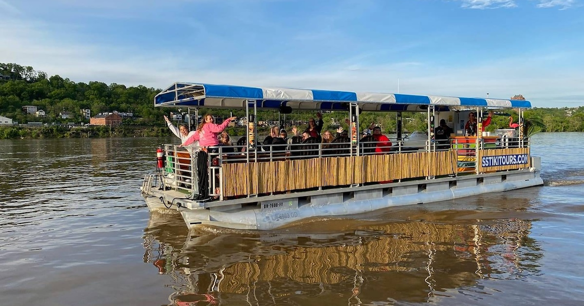 SS Tiki Tours Is A Unique Tiki Boat Tour In Cincinnati