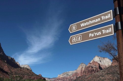 The Watchman Trail At Zion National Park In Utah Is An Easy Loop Trek