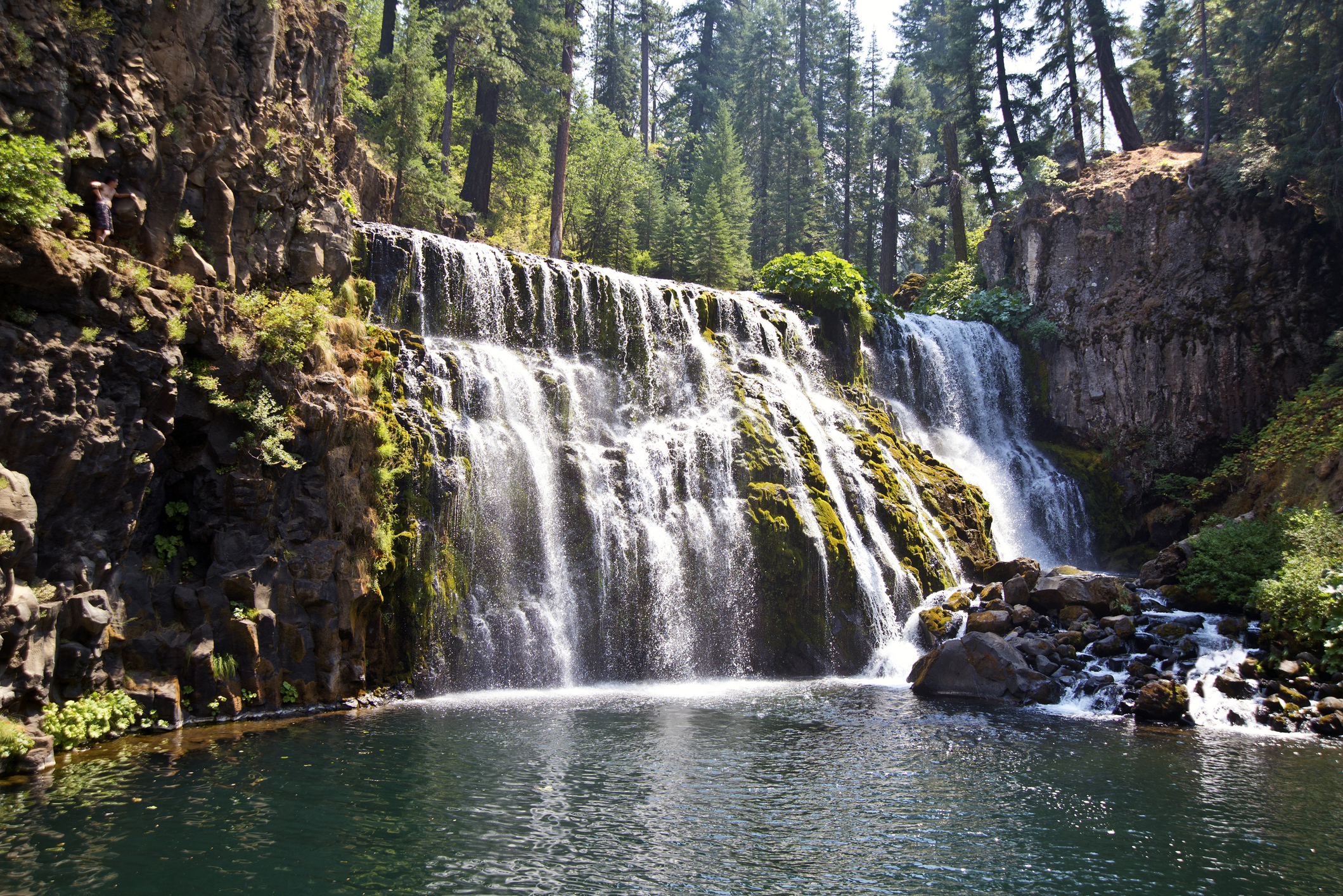 Waterfall Northern California Coast