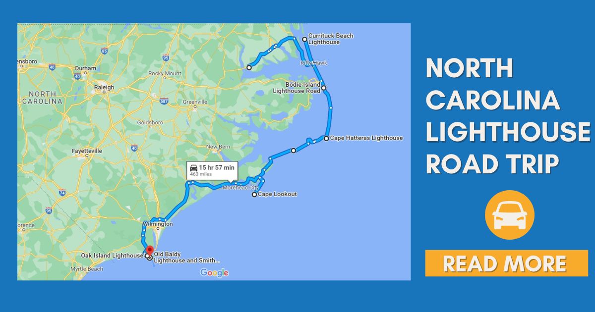 The Lighthouse Road Trip On The North Carolina Coast That’s Dreamily ...